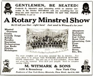 Más historia del baile tap: The Minstrel Show | Claqué Valencia